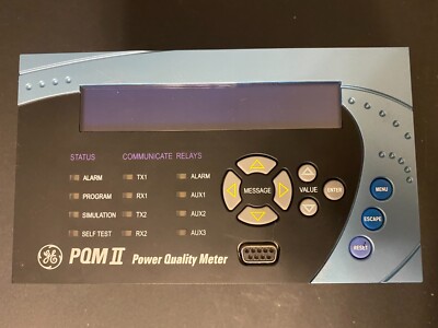 GE PQM II Power Quality Meter, PQMII | eBay