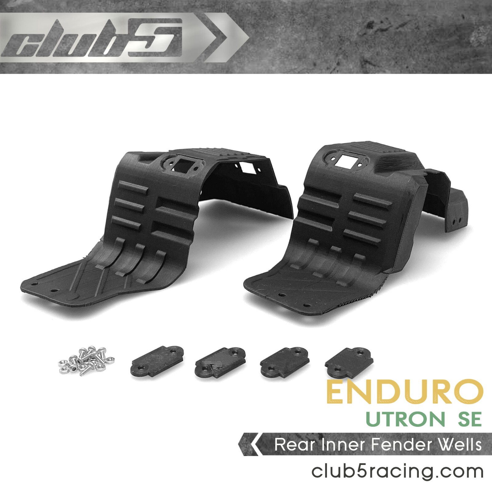 Rear Inner Fender Wells for Element Enduro Utron SE ( Rock Light ready ...
