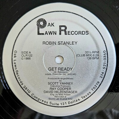 DISCO / HI-NRG - ROBIN STANLEY - GET READY - OAK LAWN RECORDS ORIGINAL ...