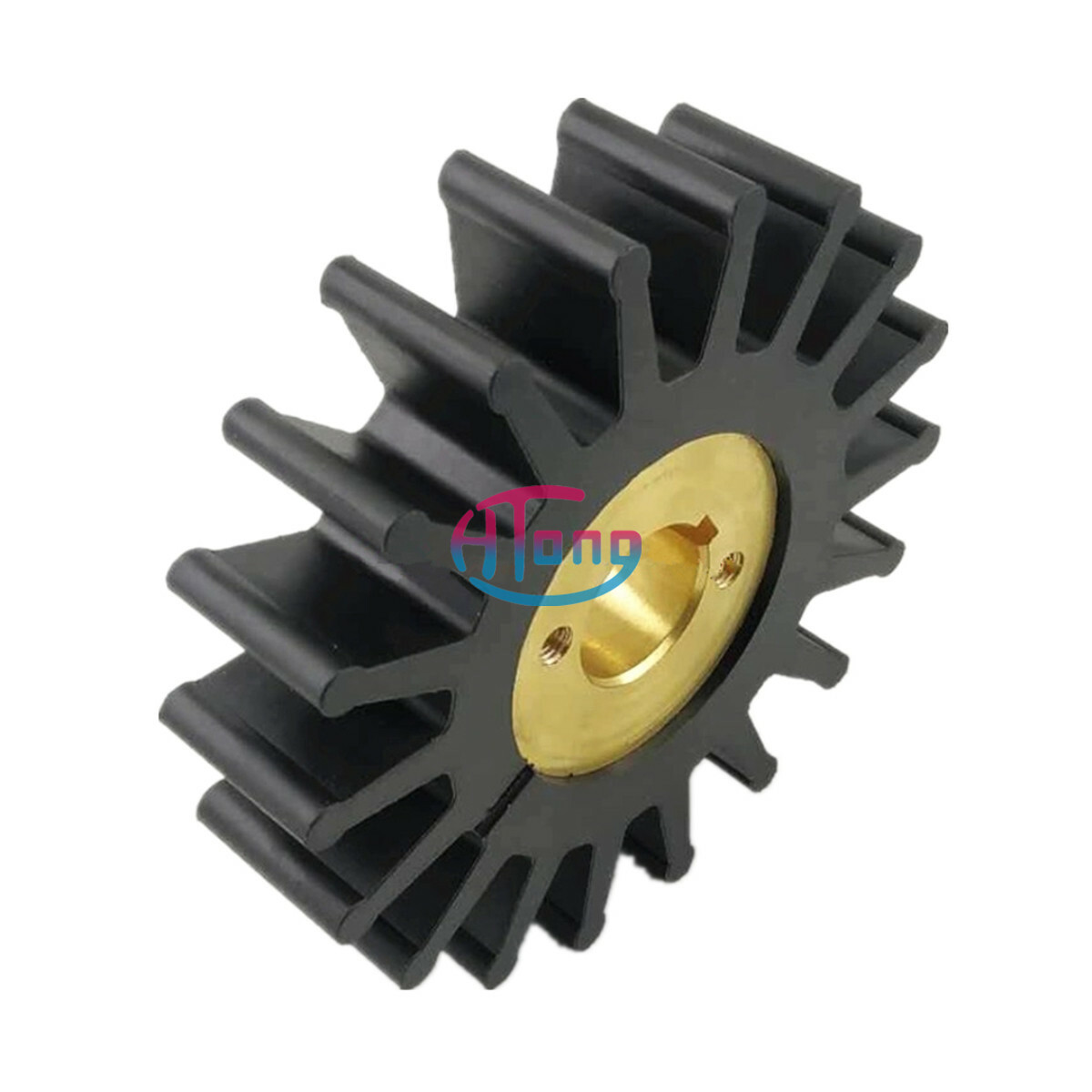 Flexible Impeller Replacement For Jabsco 15299-1000 Key Drive 18 Blades ...