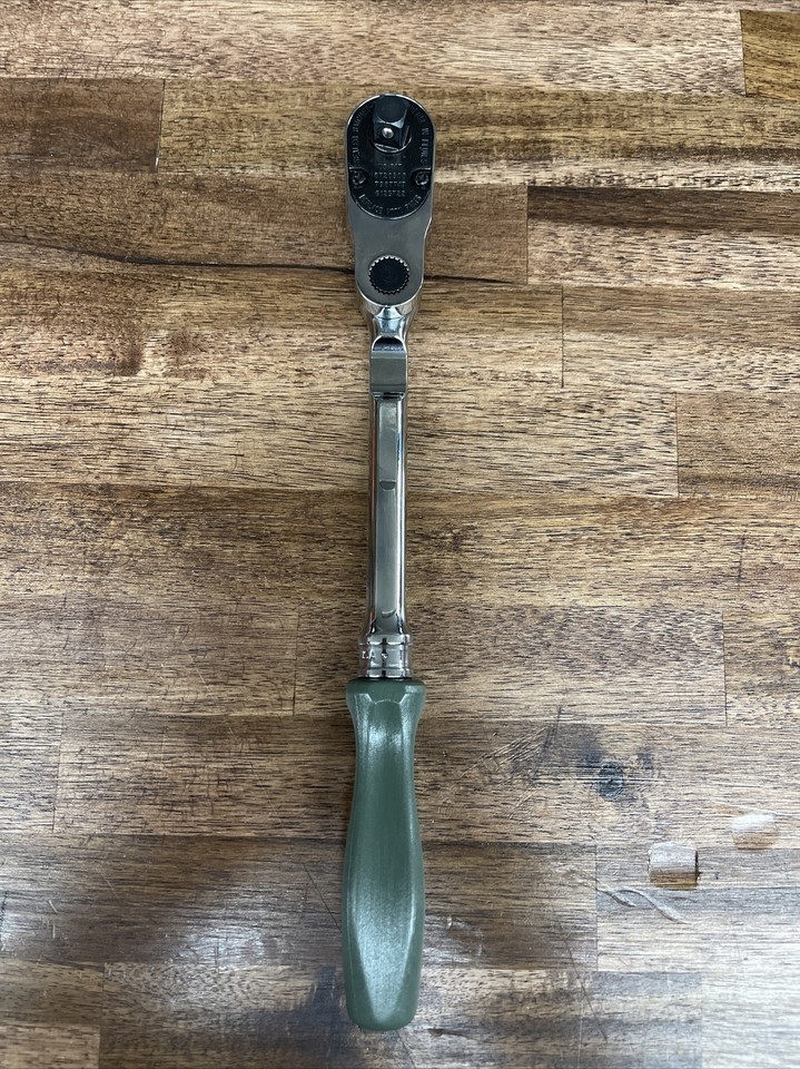 *NEW* Snap On Tools FHD80MP 3/8" Indexing Head COMBAT GREEN Hard Handle ...