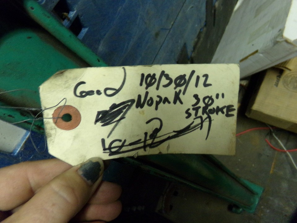 NoPak 30" Stroke Cylinder Assembly *FREE SHIPPING* | eBay