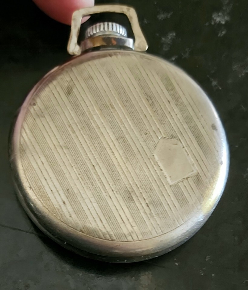 1930s New Haven Clo. Co. Compensated "Dollar" Pocket Watch - **Read ...