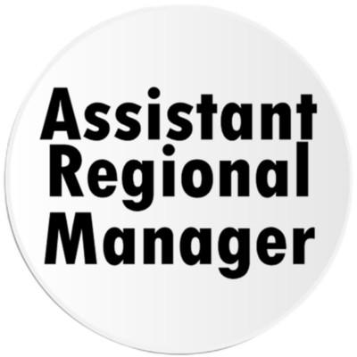 Assistant Regional Manager - 100 Pack Circle Stickers 3 Inch | eBay