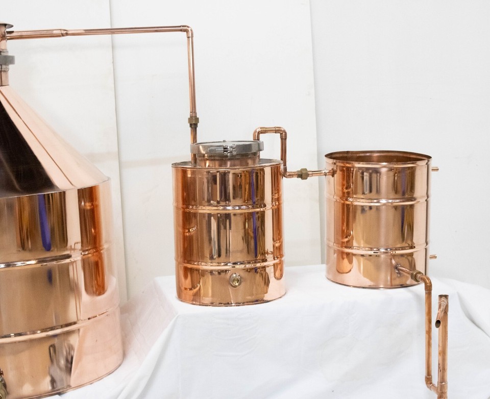 30 Gallon Copper Moonshine Whiskey COMPLETE DISTILLERS KIT by Vengeance ...