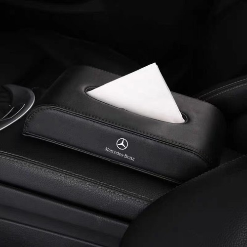 Car Leather Tissue Box Rest Napkin Box Suitable for Mercedes Benz AMG ...