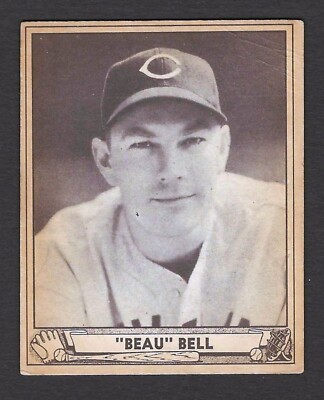 1940 Play Ball #138 Beau Bell"Better" Vintage Baseball Card | eBay