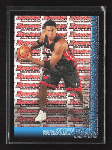 2005-06 Bowman #115 Wayne Simien Miami Heat Rookie | eBay