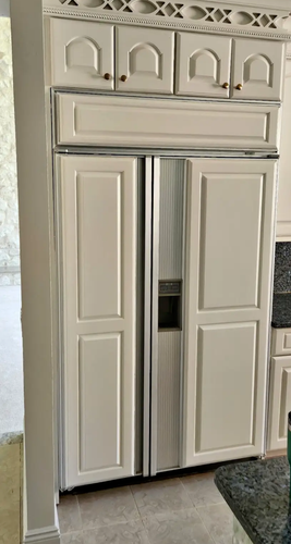 1993 Sub-Zero 590 side by side refrigerator & freezer w/ cabinet ...