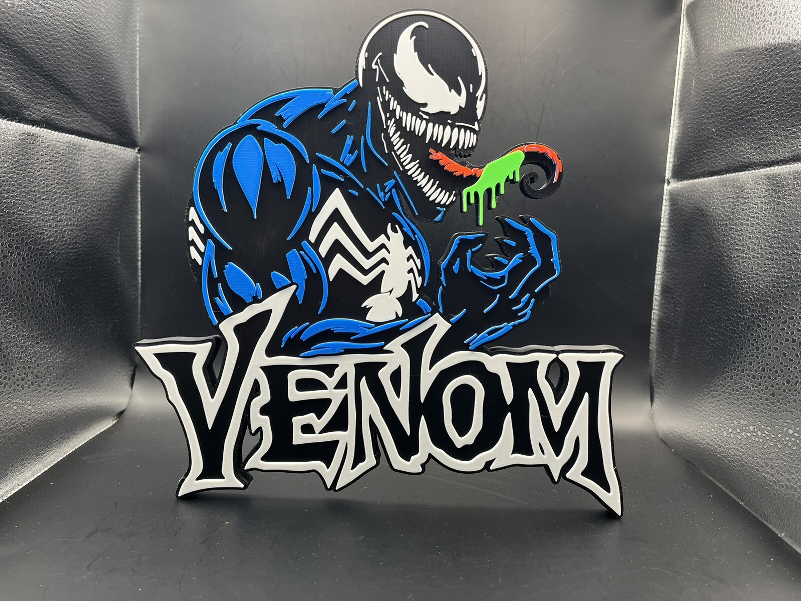 Venom Logo Sign Display | 3D Wall Desk Shelf Art | eBay