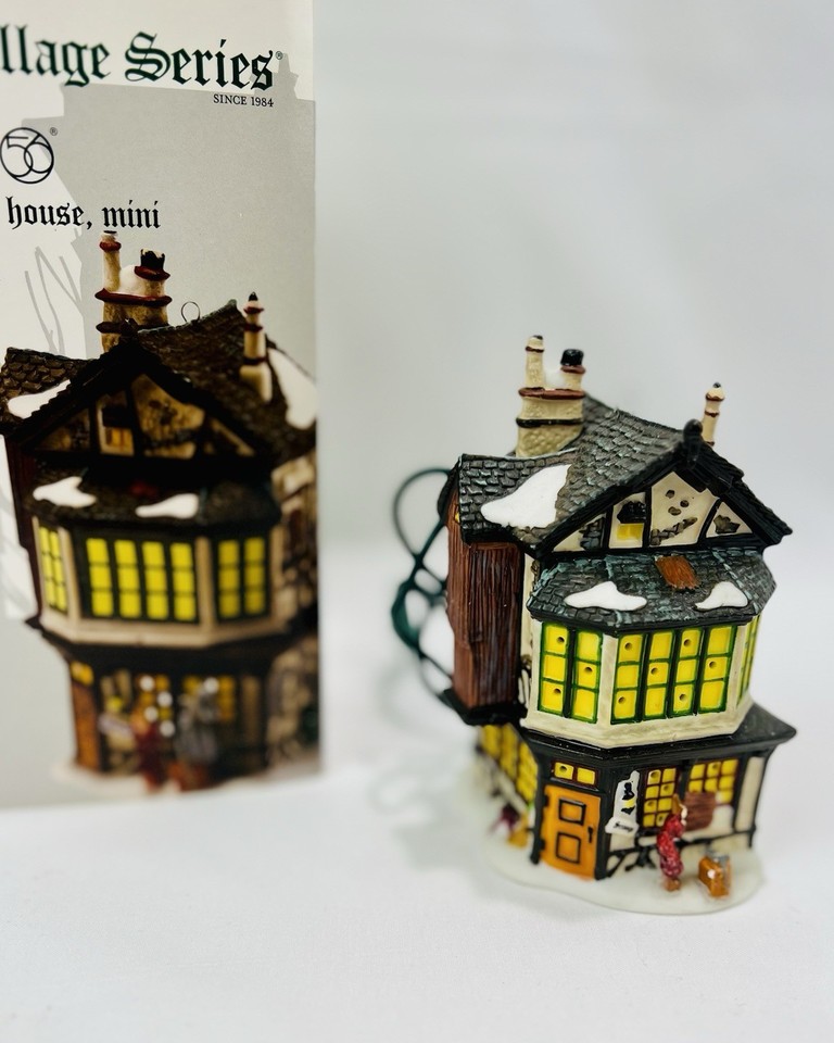 Dept 56 Dickens Village Christmas Carol Ebenezer Scrooge House Home ...
