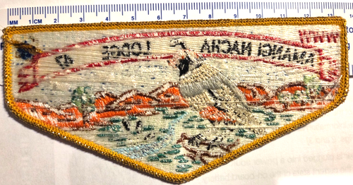 OA Lodge 47 Amangi Nacha S-2 Gold Mylar 1993 Golden Empire Council 132 ...