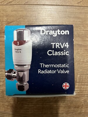 Drayton TRV4 Classic 07 05 150 Thermostatic Radiator Valve Pack ***BNIB ...