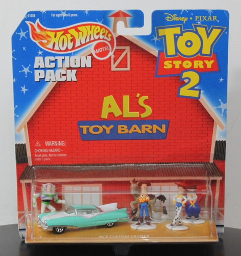 AL'S Toy BARN Toy Story 2 Action Pack Hot Wheels Custom Cruiser Figures ...