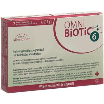 Omni-Biotic 6 Powder 3g 7 Sachets | eBay