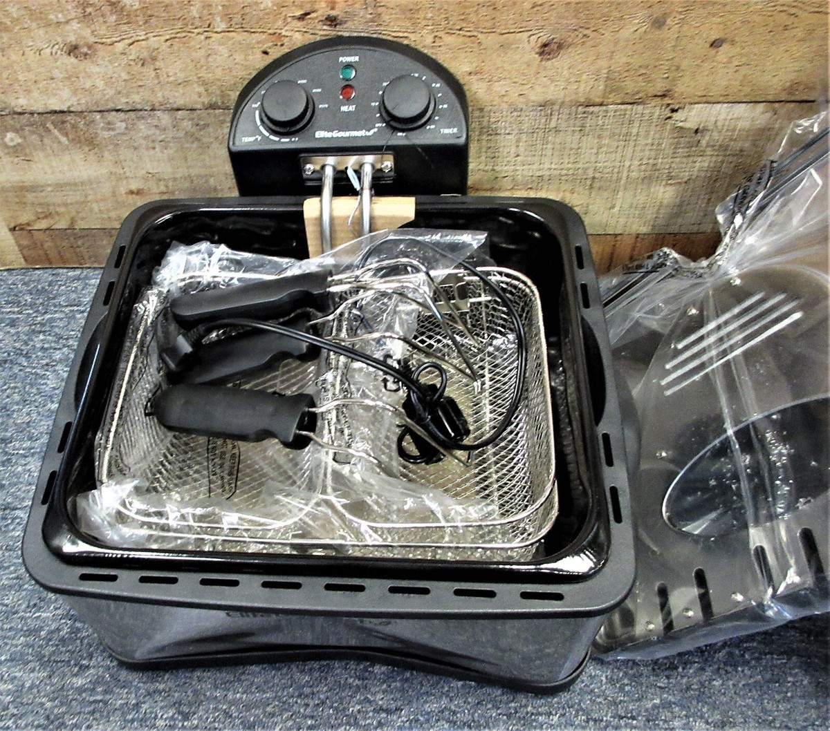 Friteuse Electrique Elite Gourmet EDF-1607 Friteuse U00e9lectrique ...