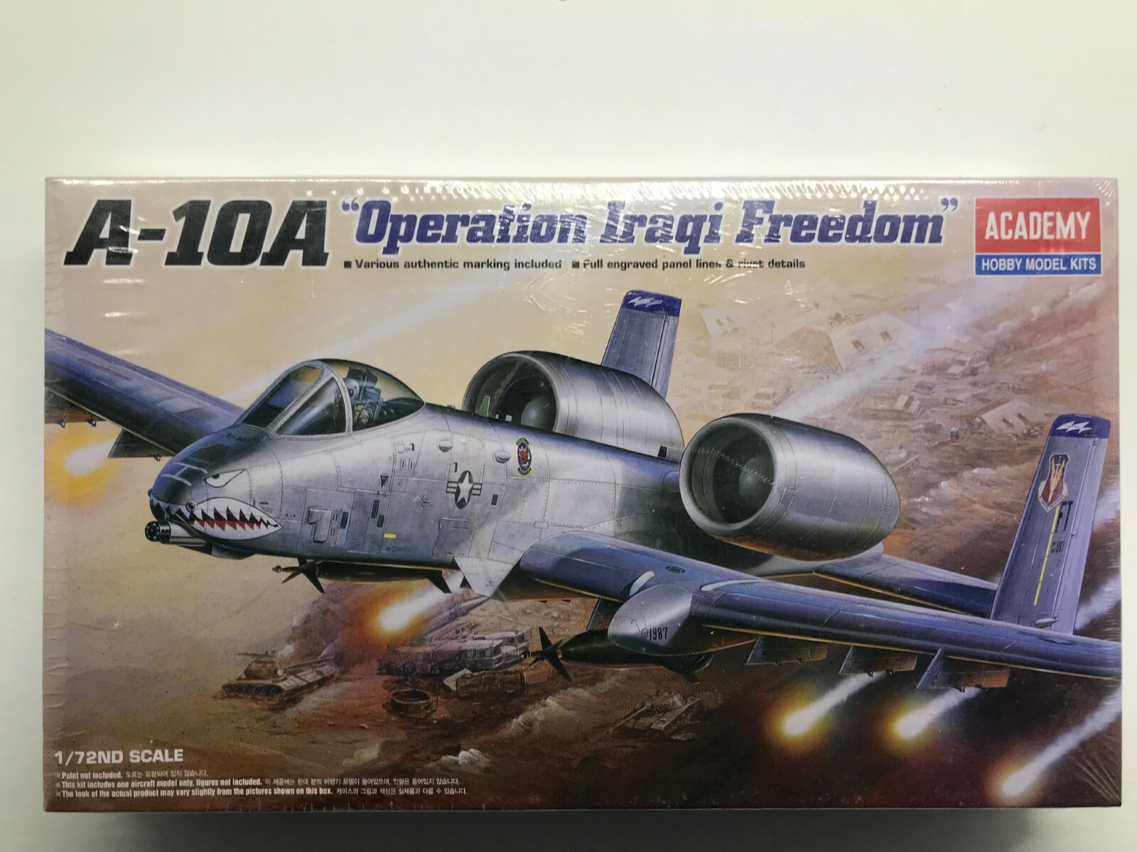 New Academy 1/72 Scale A-10A Operation Iraqi Freedom Plane New in ...