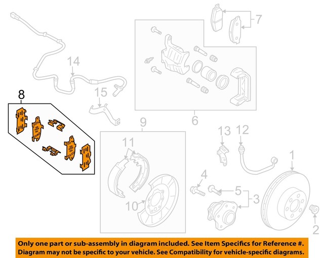 D4080-4ca0a Hardware Kit Re for Nissan Genuine OEM Part for sale online ...