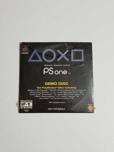 PSone Demo Disc Playstation One PS1 Sealed Twisted Metal Spider-man ...