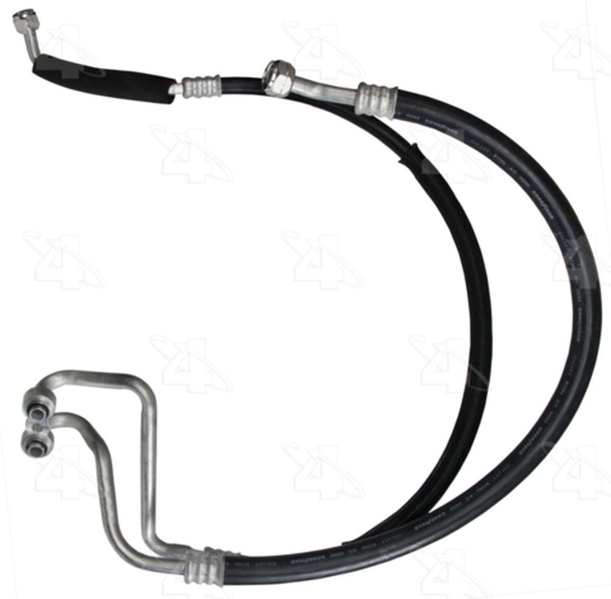 Refrigerant Hose Assembly Four Seasons 55909 AC Discharge & Suction ...