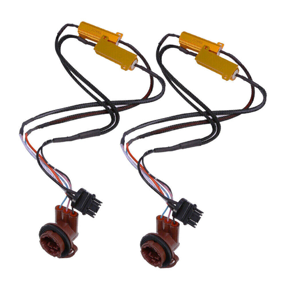 3157 LED Turn Signal Load Resistor Adapter Anti Hyper Flash Error ...