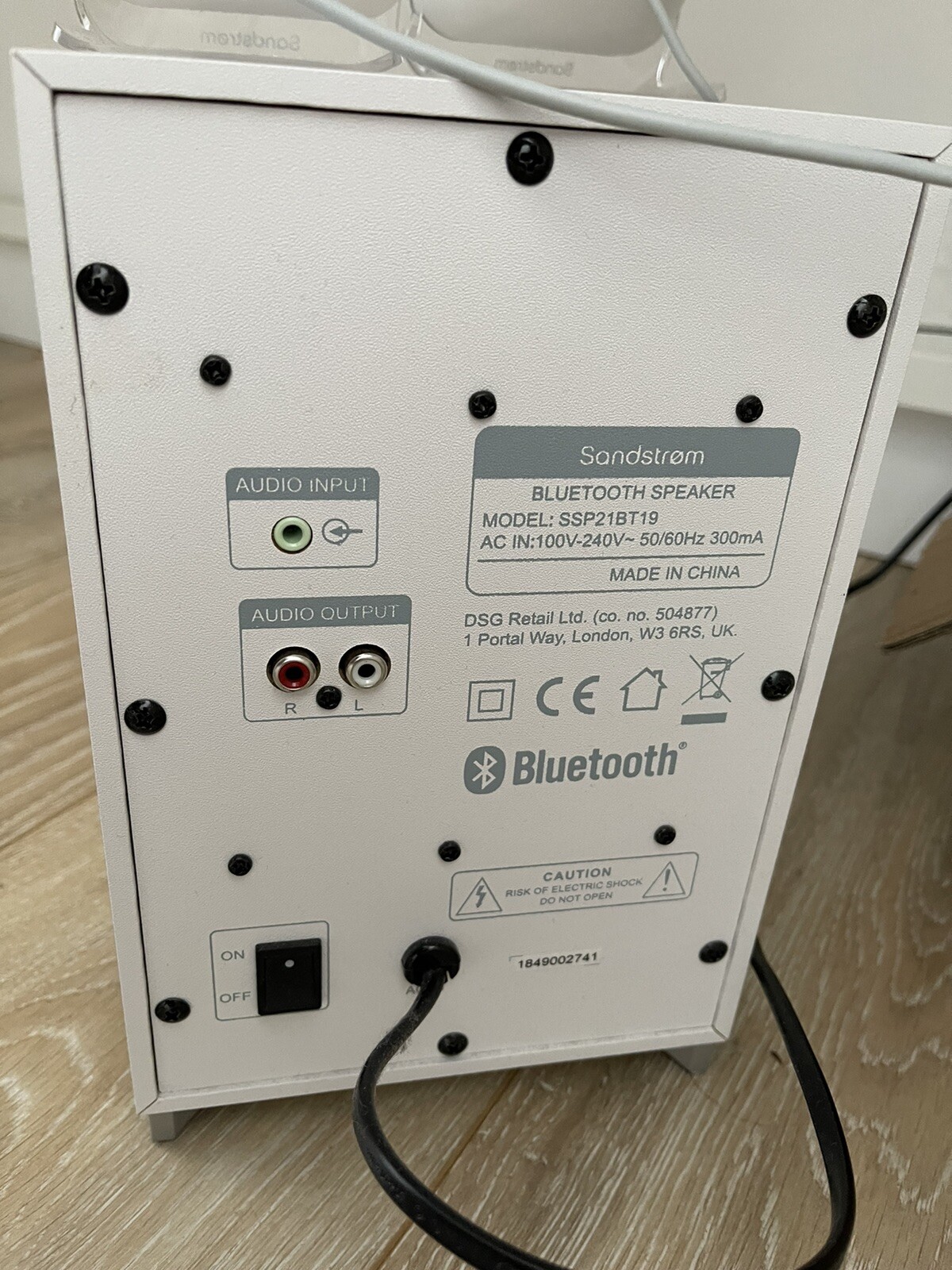 SANDSTROM SSP21BT19 2.1 Wireless PC Speakers - White | eBay UK