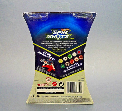 Hot Wheels Spin Shotz Hyper Speed Track Discs Stunt Pack Various Styles ...