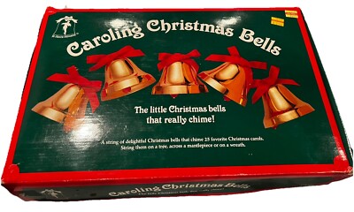 Vintage Ye Merrie Minstrel Caroling Christmas Bells Plays 25 Carols ...