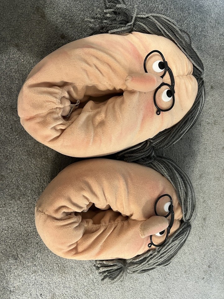 Frinkle Feet Vintage Novelty Slippers, Soft Sculpture, Carousel By Guy ...