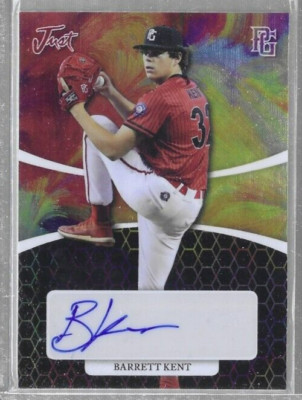 BARRETT KENT 2022 Leaf Perfect Game RC XRC Auto 1/1 Angels | eBay