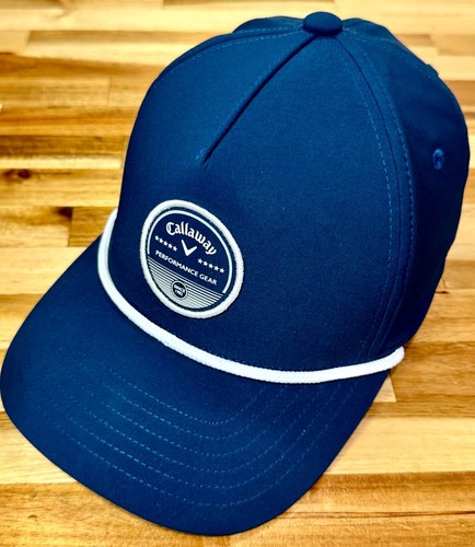 Callaway Golf Rope Hat Bogey Free Cap Stretch Performance Wear SnapBack ...