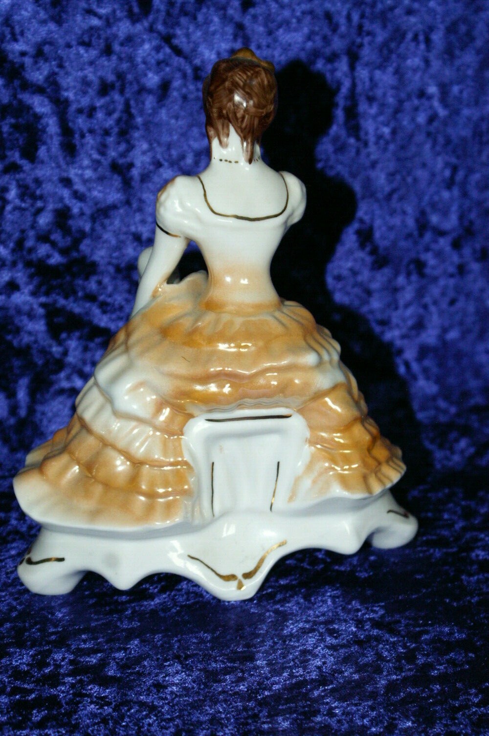 Vintage Stipo Dorohoi Porcelain Gold Trimmed Ballerina Figurine | eBay