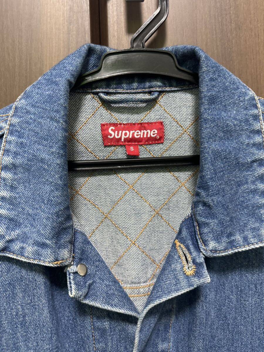 SUPREME Diamond Stitch Denim Chore Coat | eBay SUPREME Diamond Stitch Denim Chore Coat | eBay