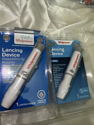 Walgreens Adjustable Lancing Device NEW in package 2 Ava | eBay