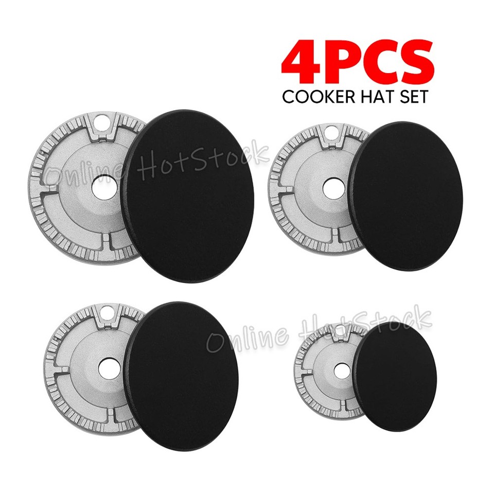 4/5PCS Gas Burner Flame Cap Gas Stove Burner Caps Crown Flame Cap ...