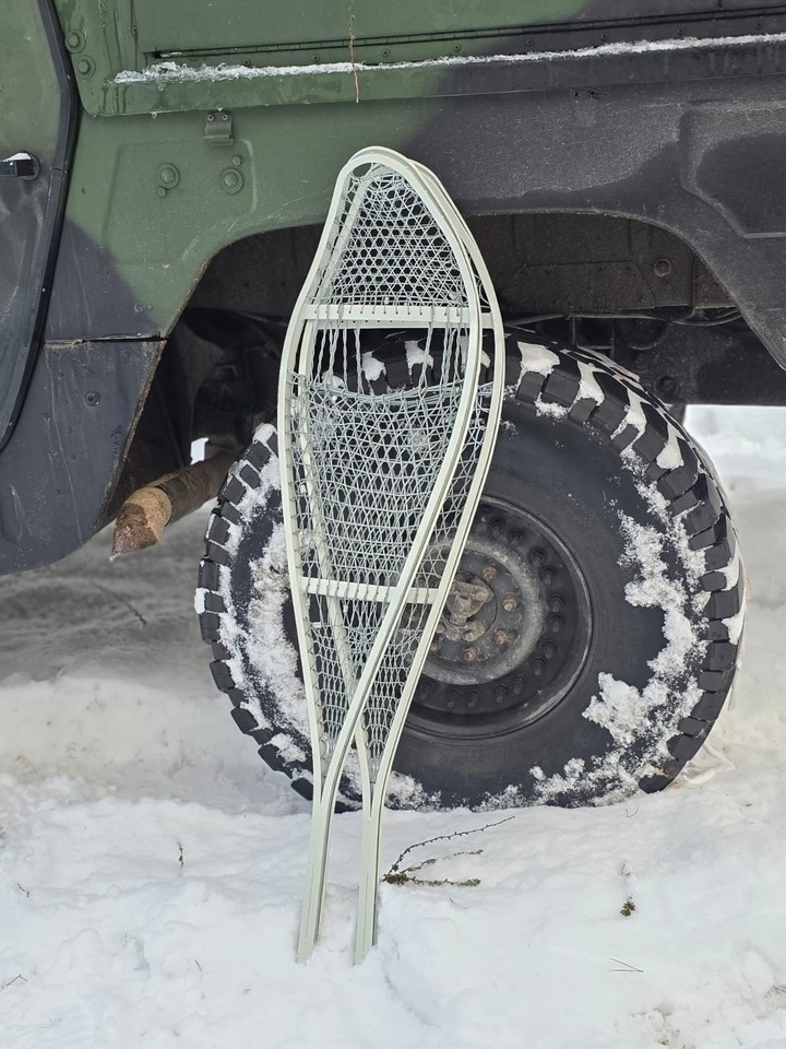 US Army Schneeschuhe Military Snow Shoes mit Bindung NOS | eBay