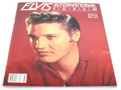 ELVIS INTERNATIONAL FORUM MAGAZINE ELVIS PRESLEY COVER 1993 WINTER W ...