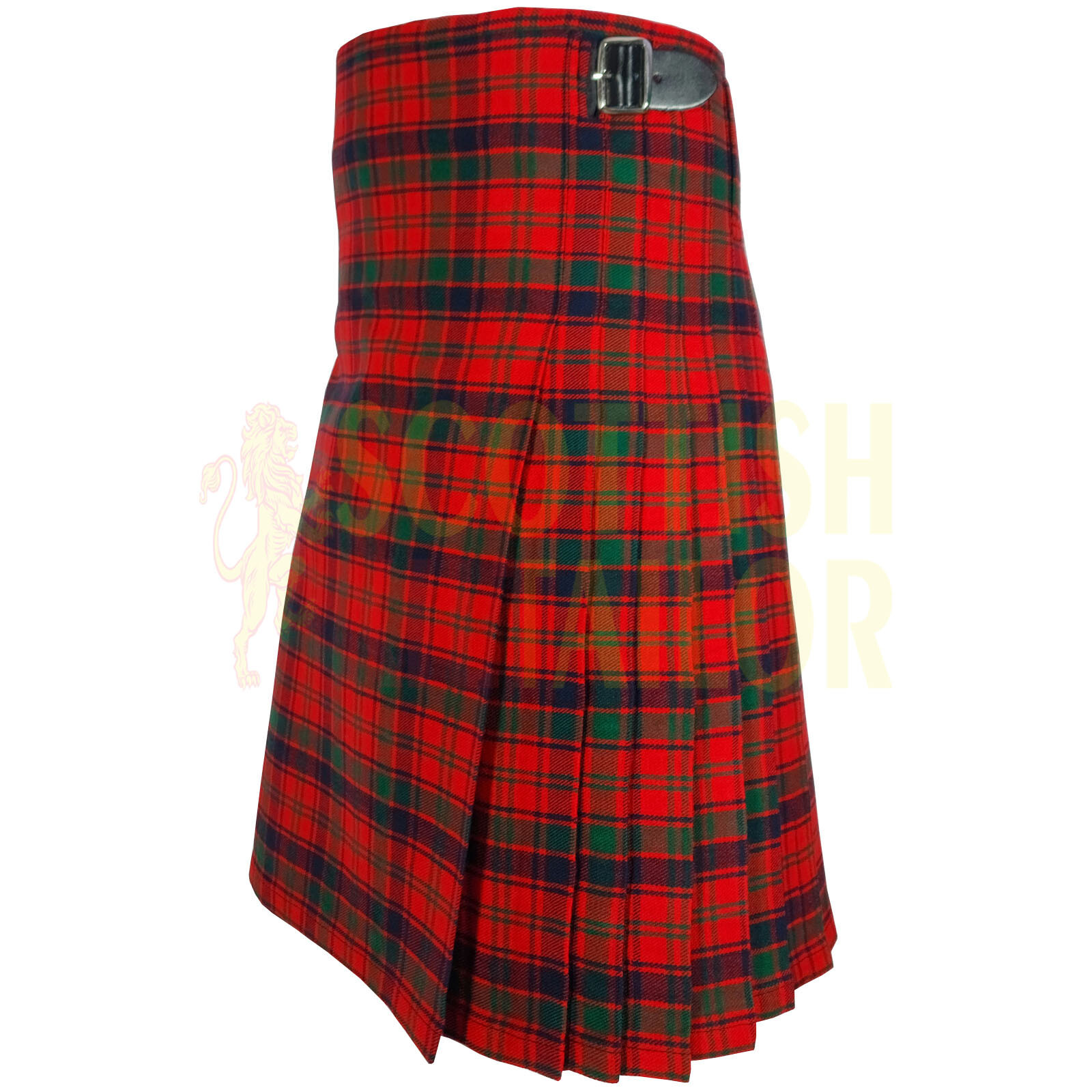 Scottish Handmade Traditional Robertson Red Modern Tartan Kilt Custom ...