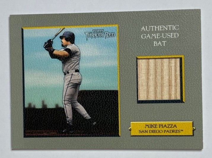 Mike Piazza 2006 Topps Turkey Red Relics GU GAME USED BAT #TRR-MP ...