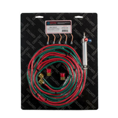 Gentec Small Torch Kit Oxy-Acetylene/Propane/Mapp Fuel- 5 Tips-12 Foot ...