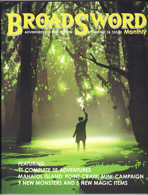 Broadsword Monthly Magazine issue #14 by DMDave - 11 original D&D 5E ...
