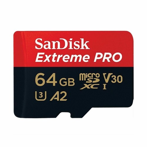 SanDisk 64GB Extreme PRO Micro SD SDHC SDXC Class 10 Memory Card 200MBs ...