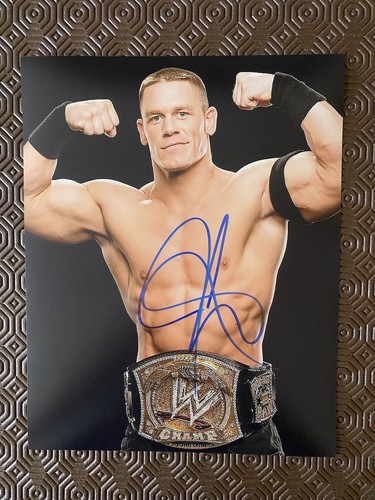John Cena Autographed Signed 8 X 10 Photo COA | eBay Australia