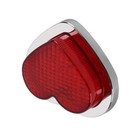 2PCS Clear Heart Shaped Side Marker / Accessory / LED Light / Turn ...