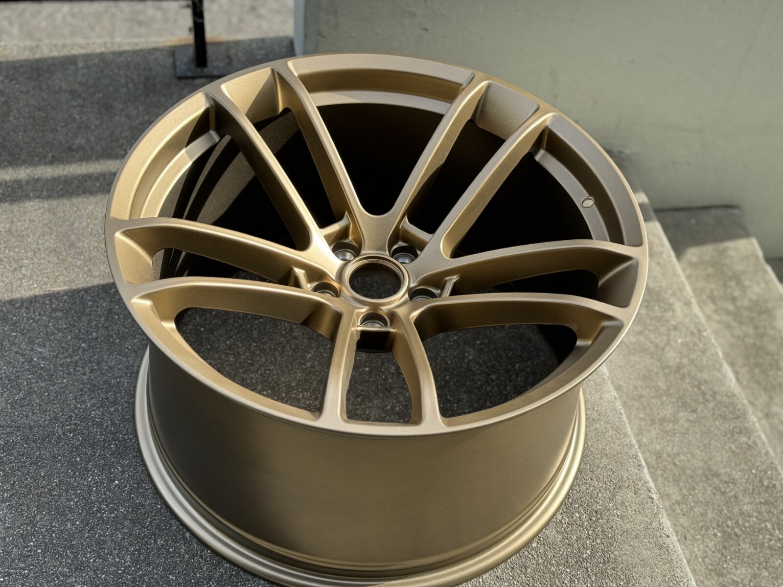 20" Bronze Wheels 20x9.5 / 20x11 For Dodge Challenger Charger SRT ...