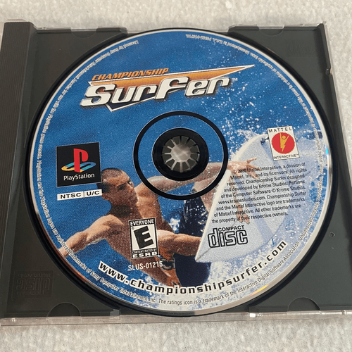 Championship Surfer (Sony PlayStation 1, PS1) DISC ONLY | eBay