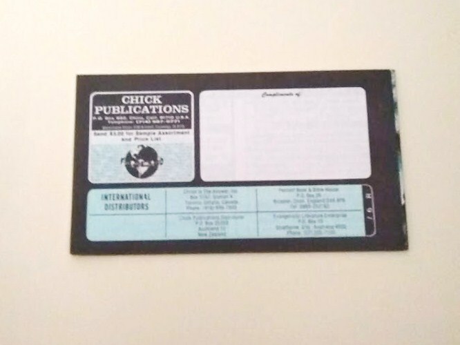 JACK CHICK HI THERE! VINTAGE COMIC CHRISTIAN TRACT 1975 GOSPEL ...