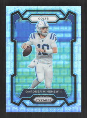 Gardner Minshew II SN 2023 Panini Prizm /400 Pandora Indianapolis Colts ...