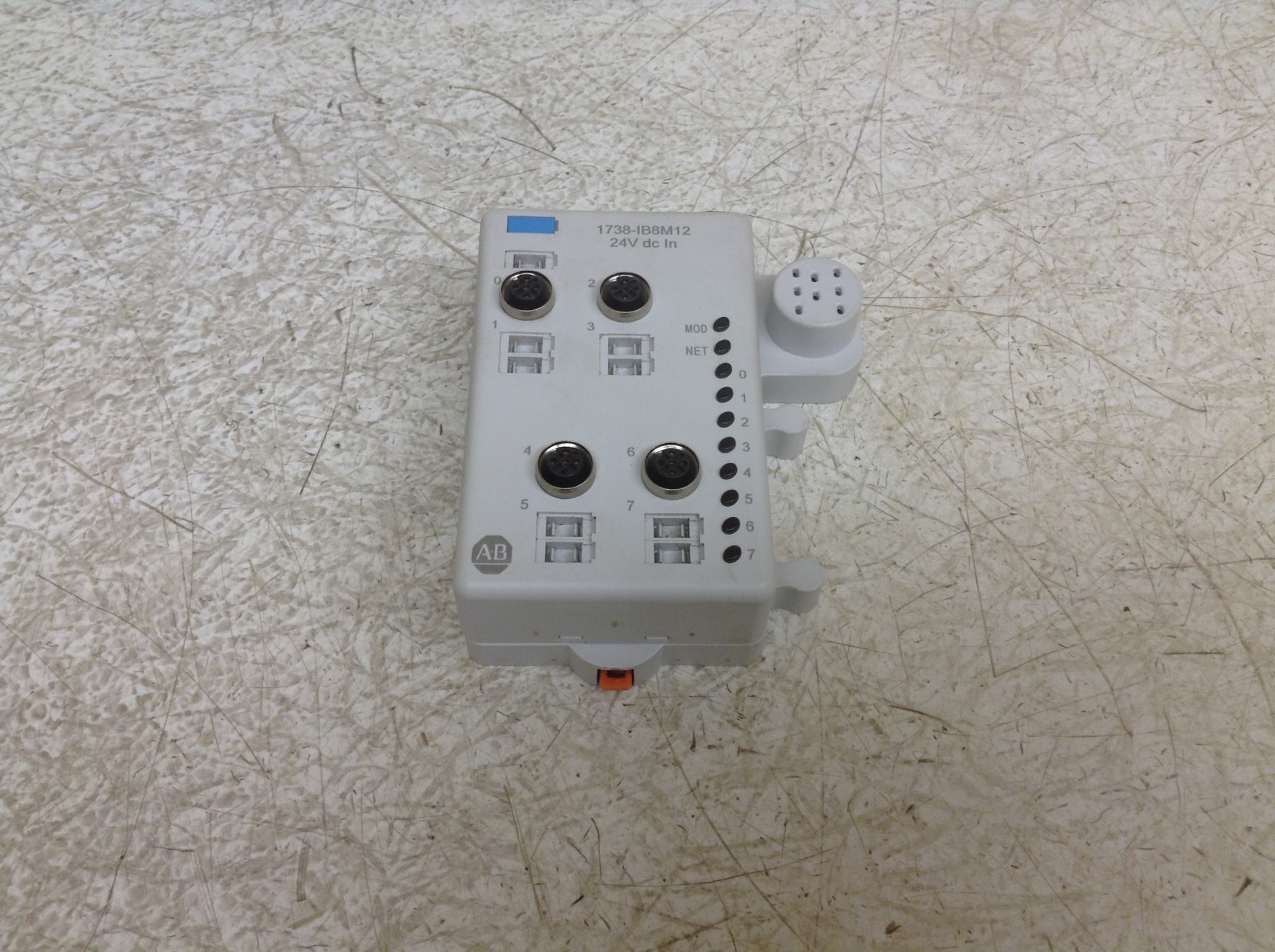 Allen Bradley 1738-IB8M12 ArmorPoint 8 Pt. Input Module Ser A F/W 3.022 ...
