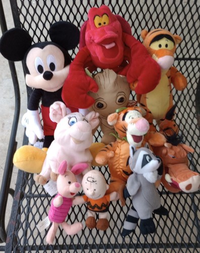 Disney Stuffed Animal Plush Toy Various Lot Bundle Random Figures ...